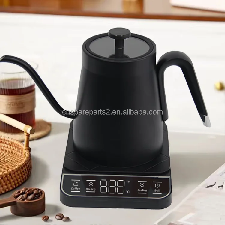 Classical Gooseneck Kettle And Pour Over Coffee Digital Control Coffee ...