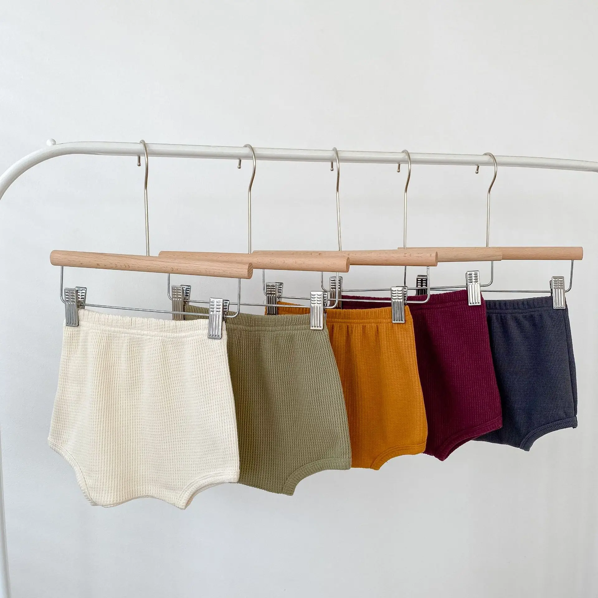 2022 Baby Waffle Set Clothing Summer Sling Boy And Girl Clothes Set ...