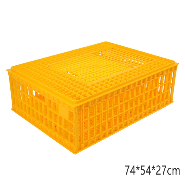 Plastic Crates Broiler Hens Chicken Transport Cage - Buy Broiler ...