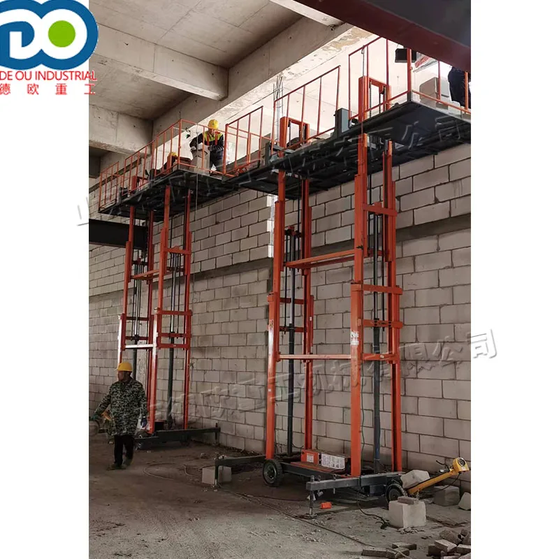 220v Mobile Scaffolding Electric Wall Construction Car Lifting Wall ...
