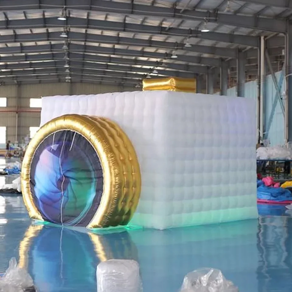 Portable 10ft/3m Black Tent For Party Event Round Octagon Photobooth ...