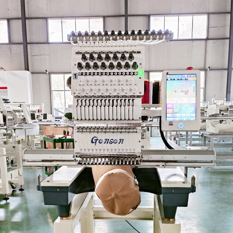 Single Head Embroidery Machine Embroidery Machine 12 15 Needles Digital ...