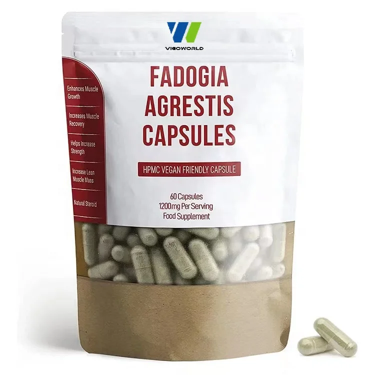 Private Label Fadogia Agrestis Capsules With Tongkat Ali Maca Root ...