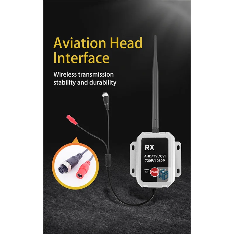 720p Ahd Wireless Transceiver Transmitter Receiver Monitor Camera ...