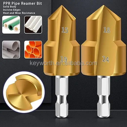 PPR Lifti Drill Bit Step Socket for Water PVC Pipe Expander Connector ...