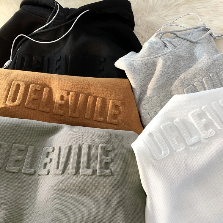 Custom Logo Moq20pc 3d Print Heavyweight French Terry Streetwear Hoodie ...