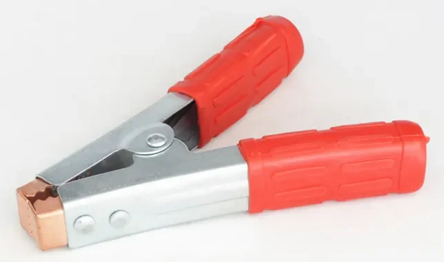 50a 100a 500a Red And Black Copper Plated Alligator Clip Car Battery ...