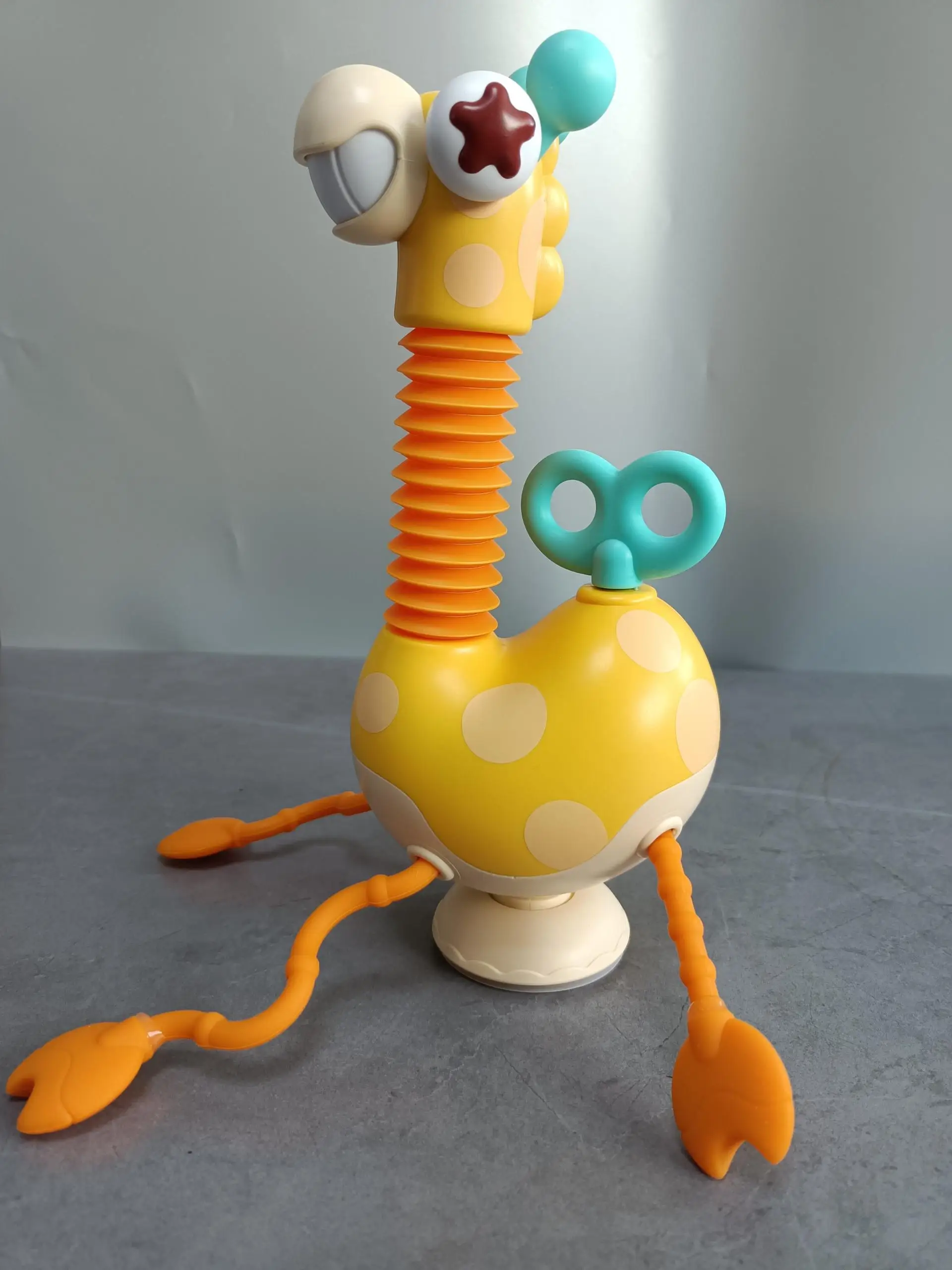 CPC Baby Sensory Toy Fidget Giraffe Pull String Montessori Interactive ...