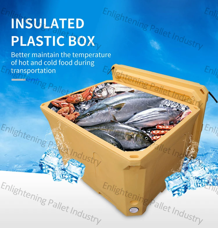 Heavy Duty Insulated Fish Bin - 460L, 660L & 1000L Double Wall LLDPE ...