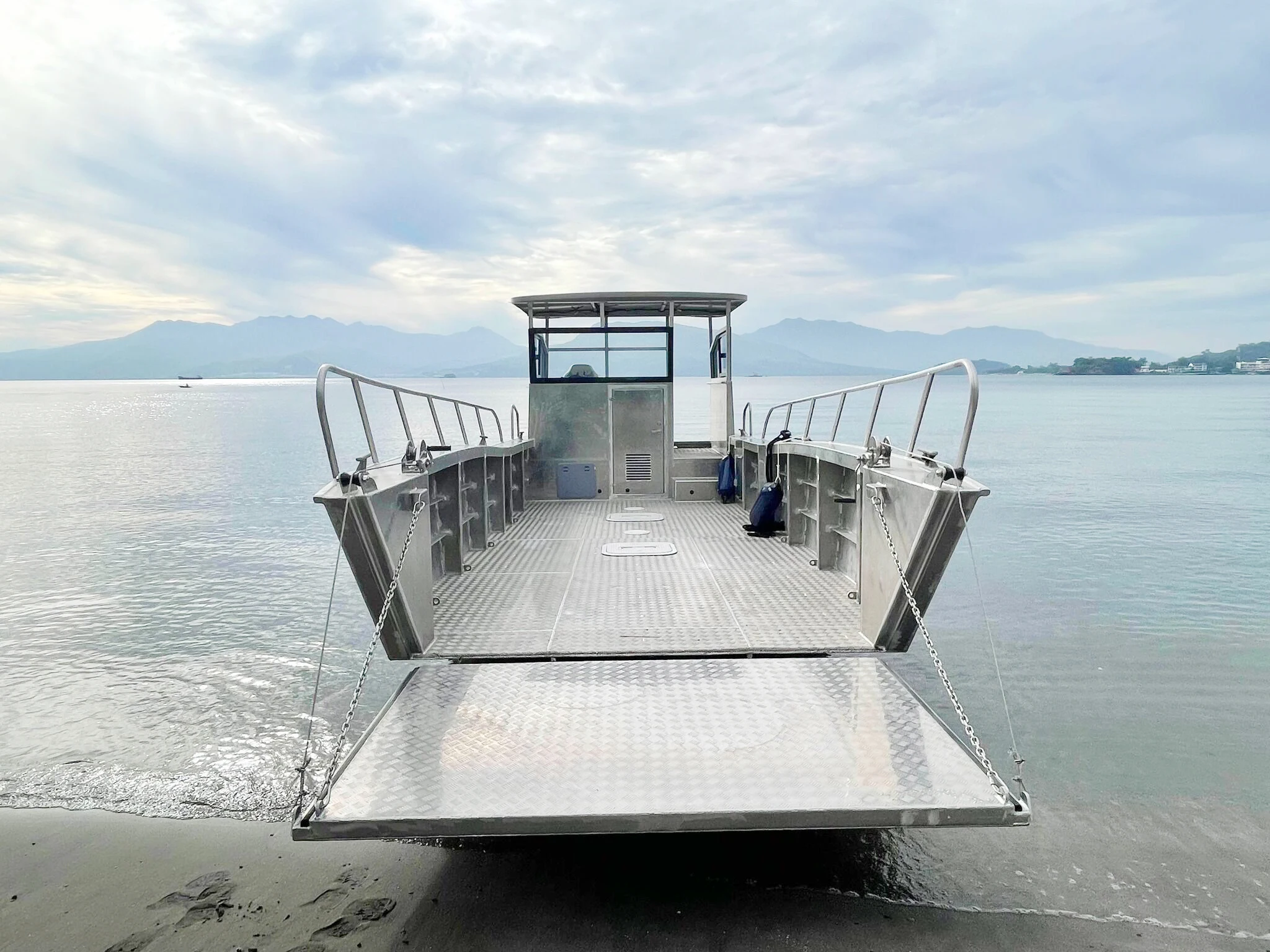 10mx3m Aluminum Boat Landing Craft Barge And Bateau Use For Cargo And ...