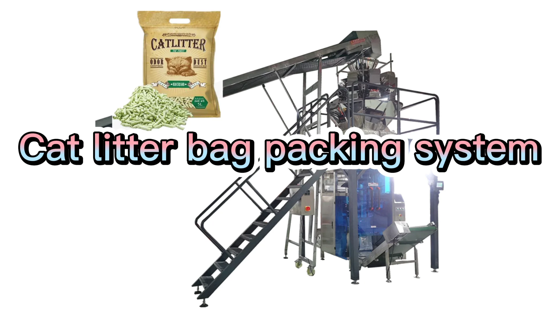 Focus Machinery 10kg Big Bag Plastic Packaging Machines For Cats ...