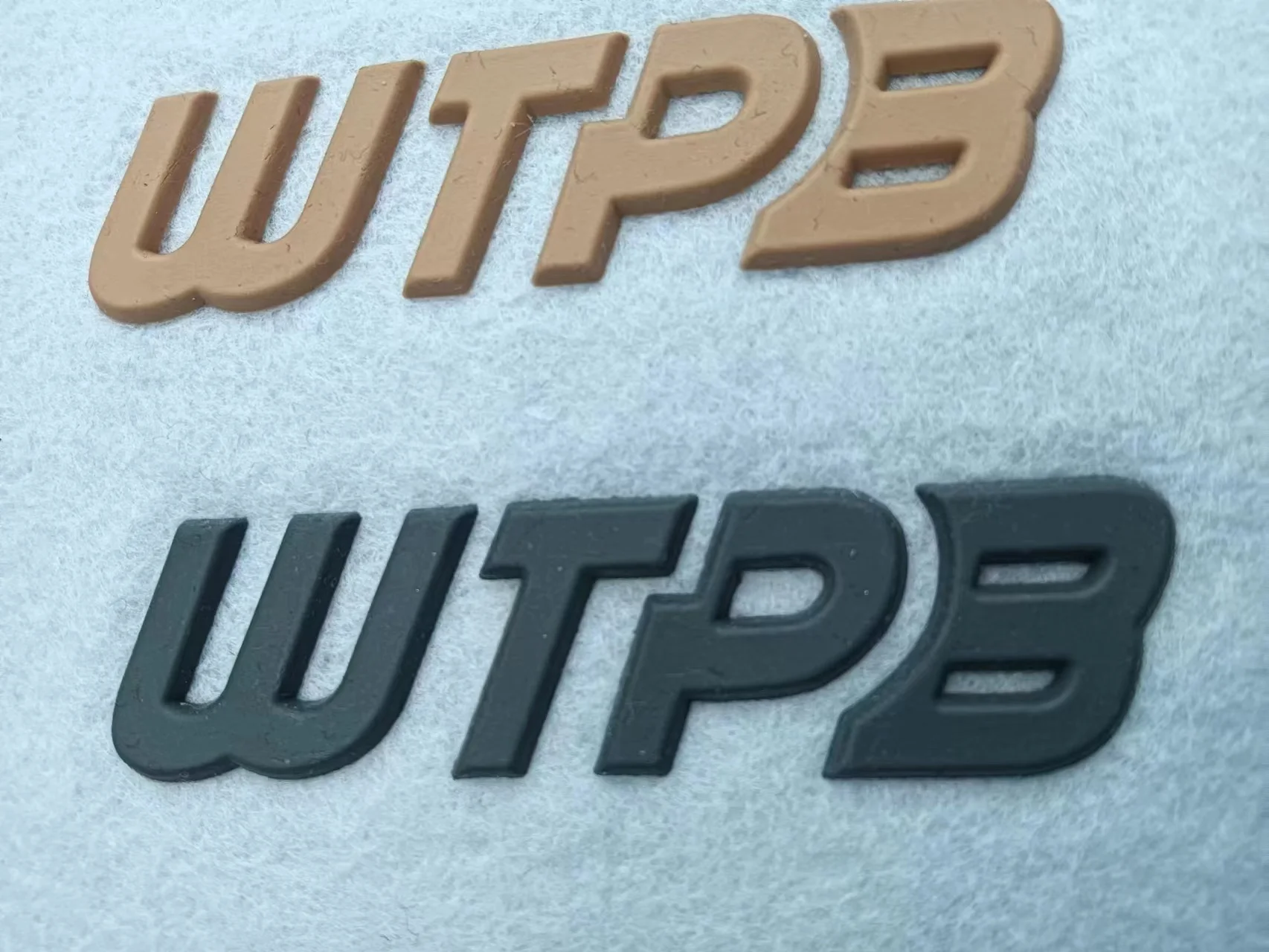 Factory Custom 3d Brand Logo Silicone Heat Transfer Printing Label ...