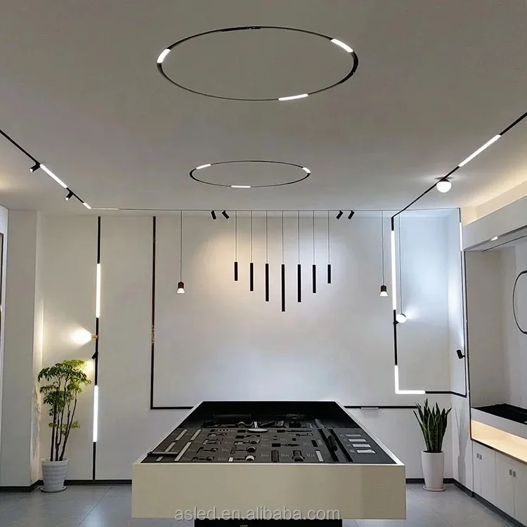 Pny Magnetic Tracks Lights System Indoor Lighting Ceiling Wall Light ...