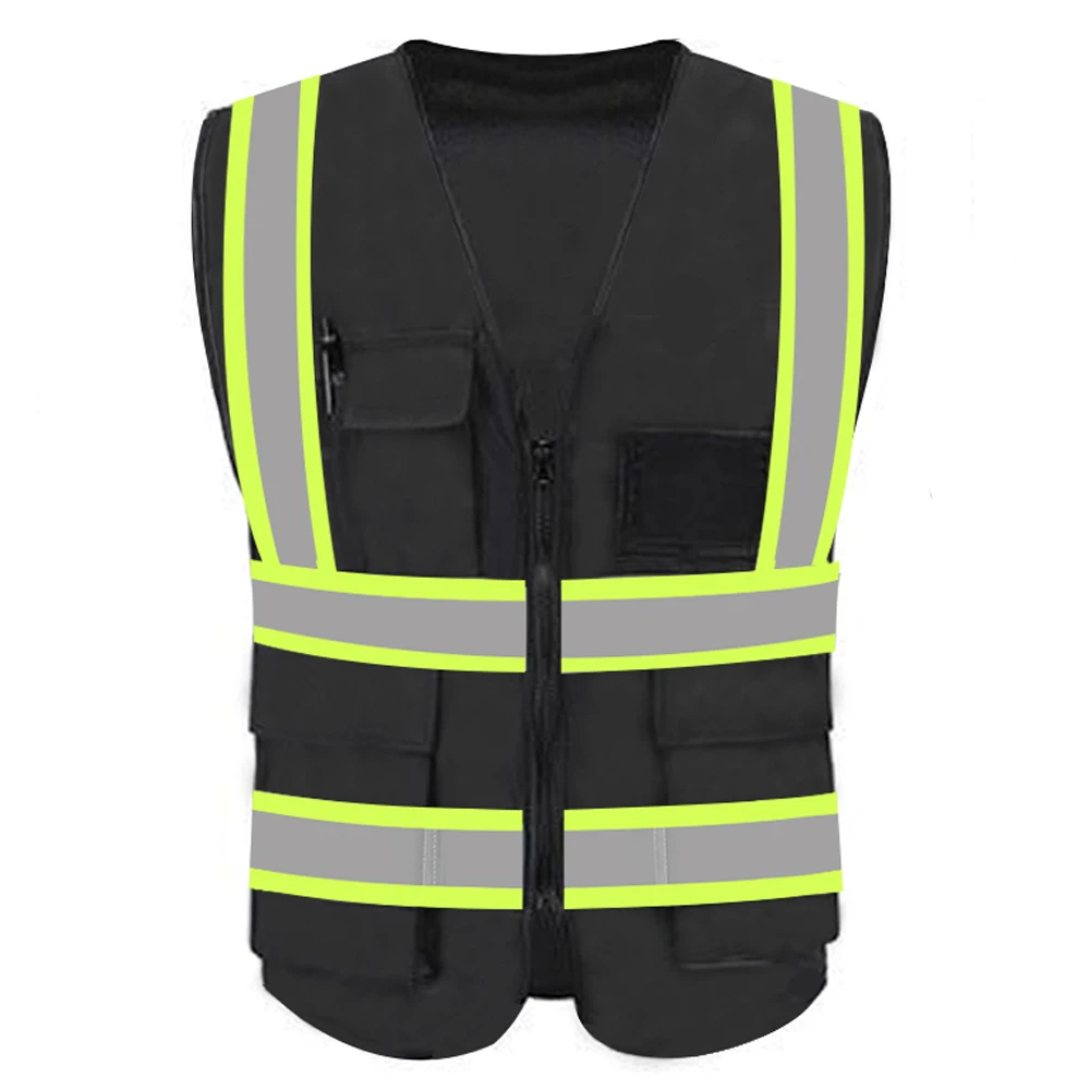Customized Safety Vests for Outdoor Work - Reflective & Durable