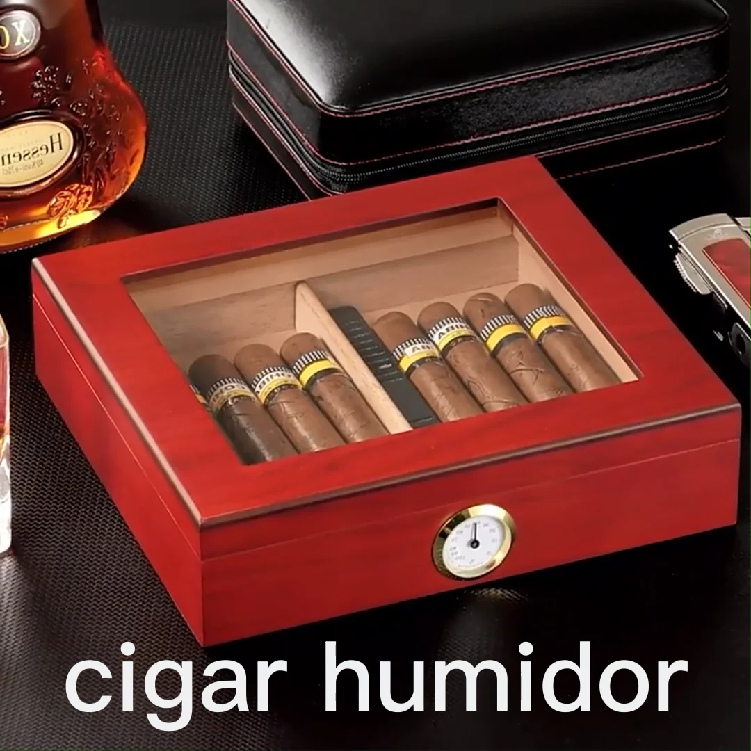 Customized Handmade Wooden Travel Humidor Cigar Cases Humidors Cigar ...