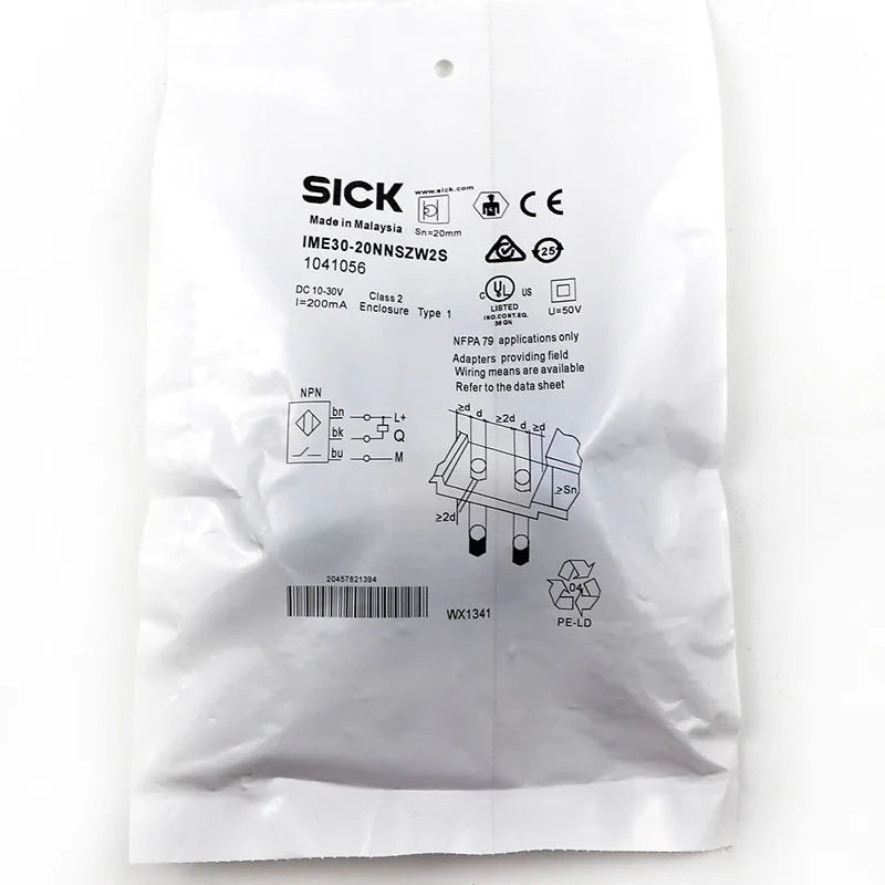Ime30-20nnszw2s Sick New Germany Original Proximity Switch Sensor ...