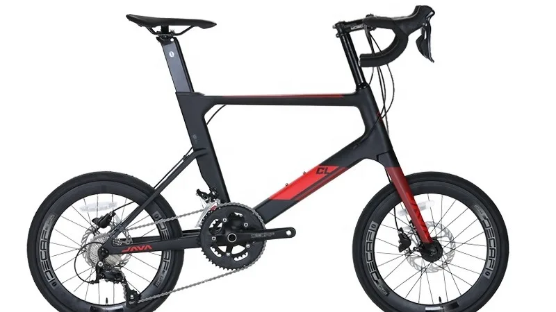 Java Carbon Bmx Fiets Voor Volwassen 22 Inch 18 Speed Rechte Stuur Op ...