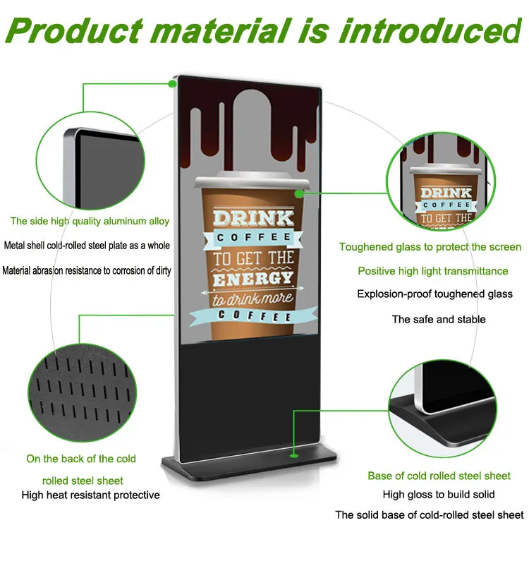 65 - Inch Electronic Road Signs Advertising Display 3d Digital ...