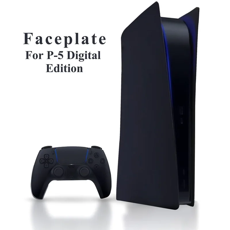 Custom Ps5 Console Front Back Shell Skin Cover Dustproof Anti Scratch