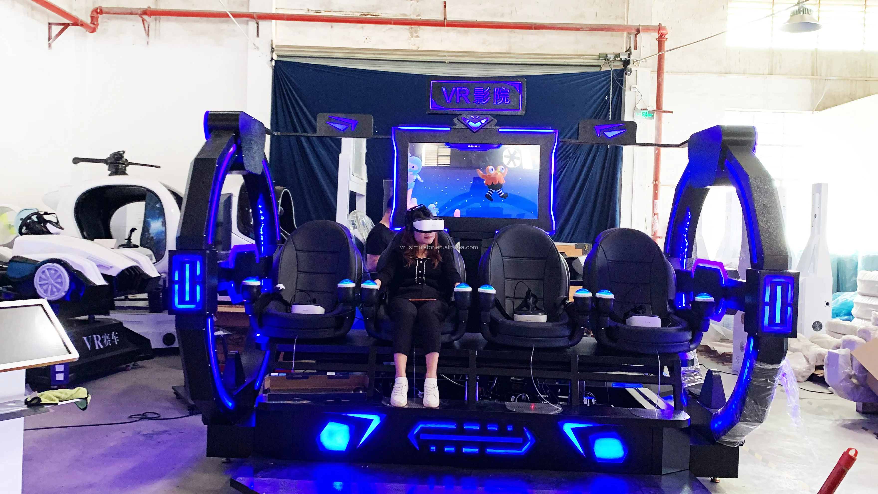 Super VR Egg Chair - Multiplayer 9D VR Simulator Machine
