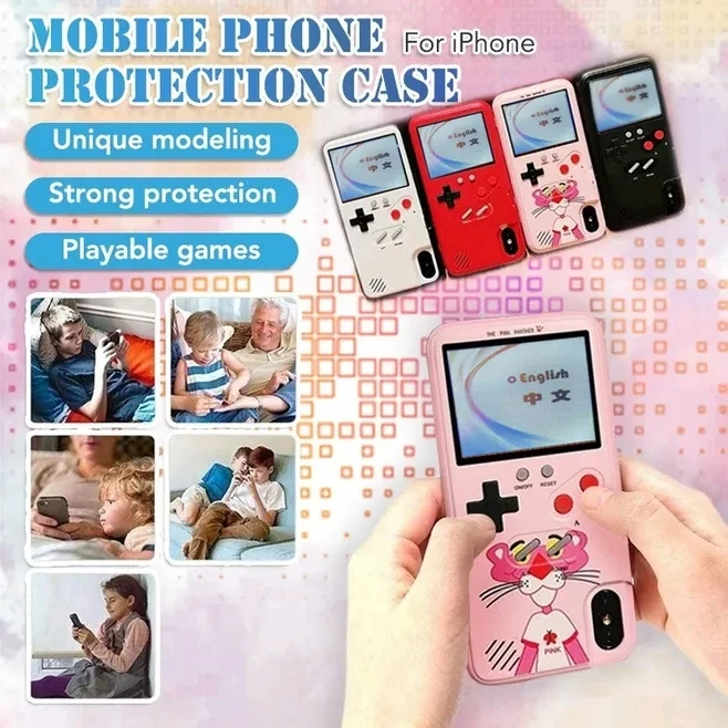 3D Classic Retro Gameboy Console Phone Case for Iphone