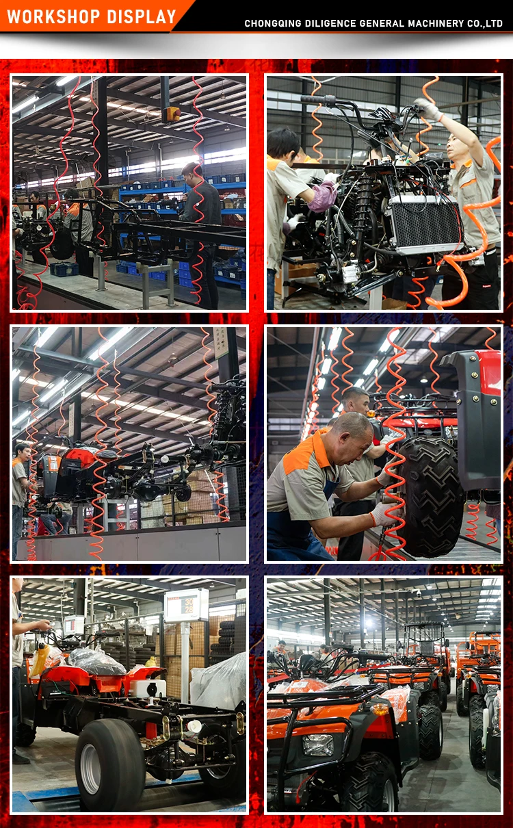 250cc 300CC Electric UTV Farm ATV with 2x2 Off-Road Motorcycles 72v ...