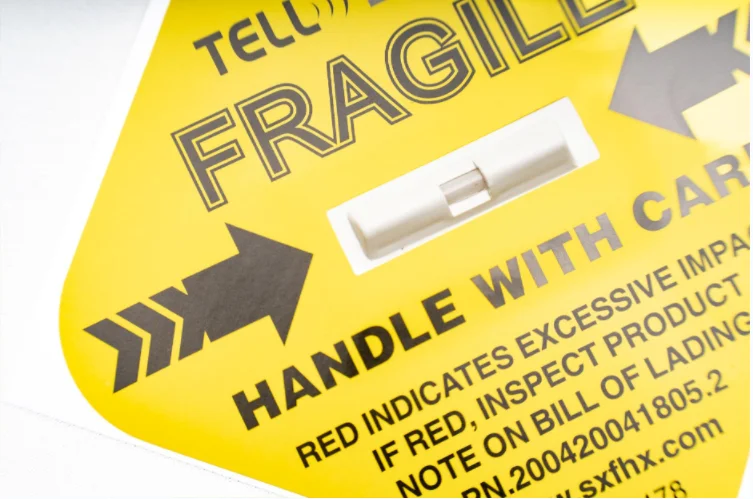 Shock Sensor Label Shockaction 25g-100g Impact Indicator Shipping ...