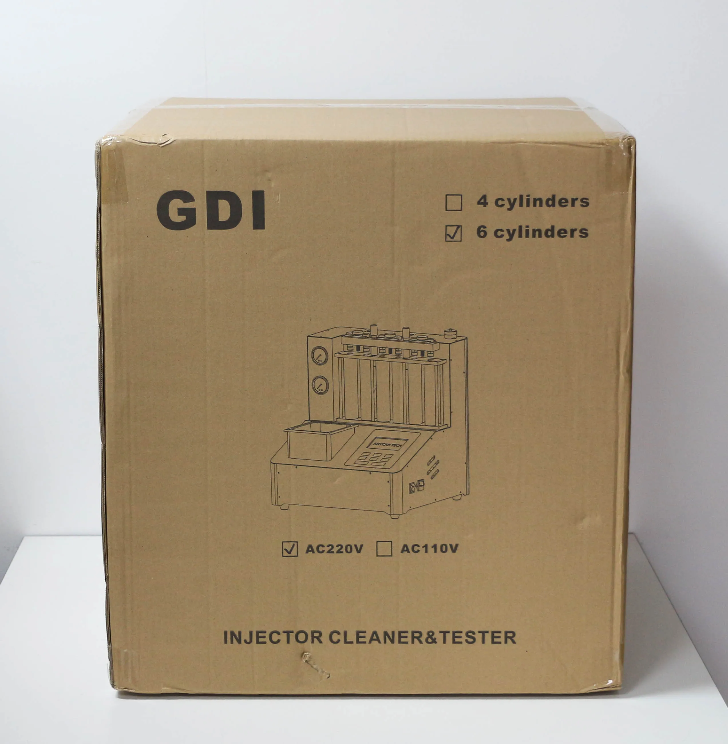 Digital Ultrasonic High Pressure Gasoline Limpiador De Inyectores Gdi ...