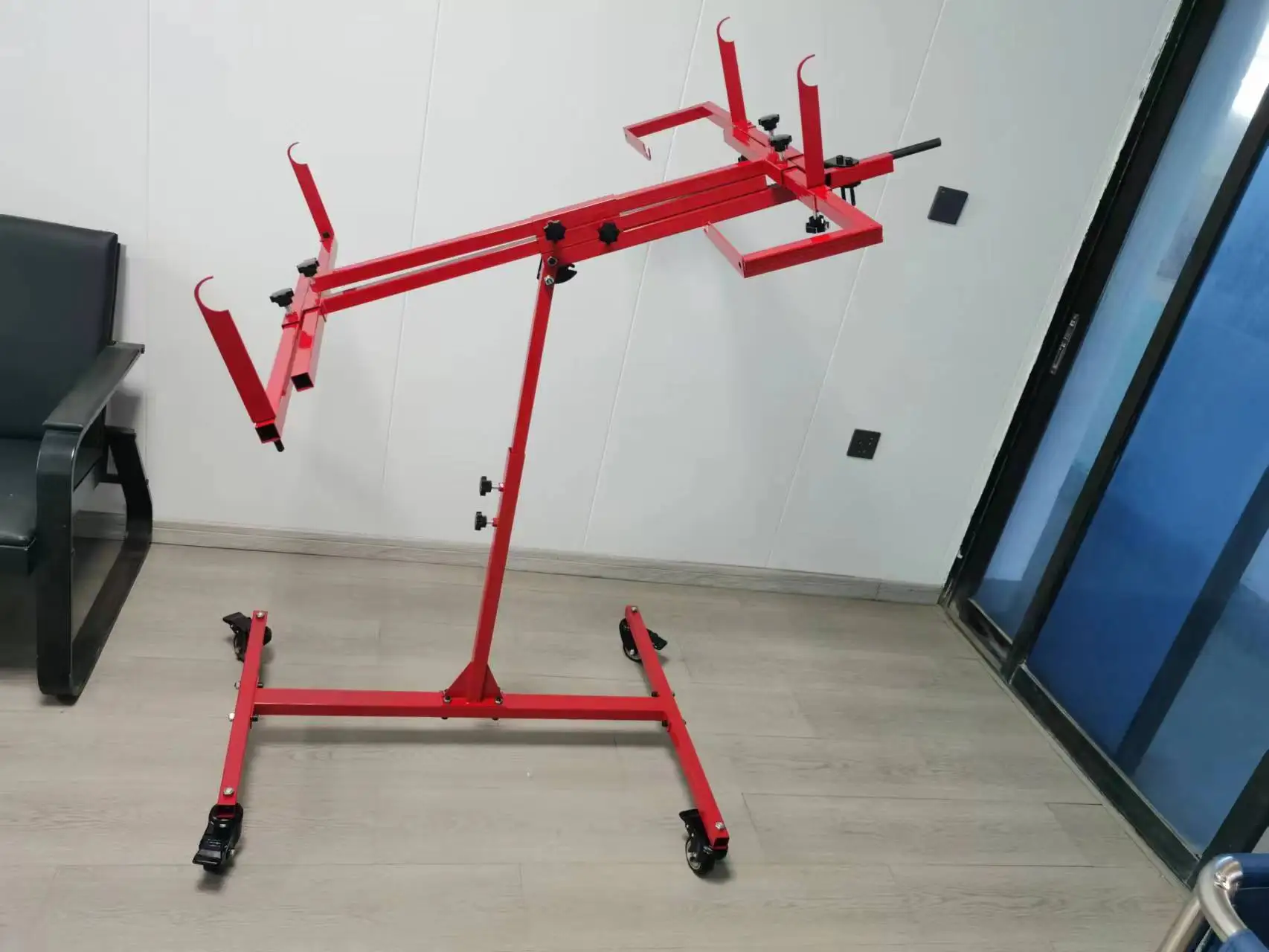 Autoerizo Adjustable Bumper Stand - Swivel 90° Paint Holder