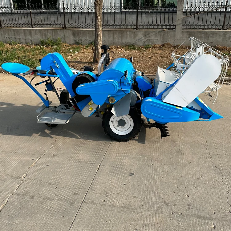 Diesel 15HP Mini Combine Harvester for Rice & Wheat - Affordable Price ...