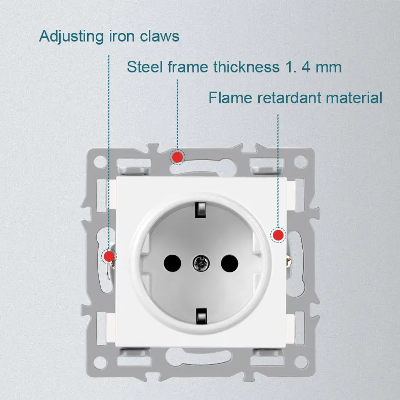 NOVSKI Tempered Glass Wall Sockets - Reliable & Stylish
