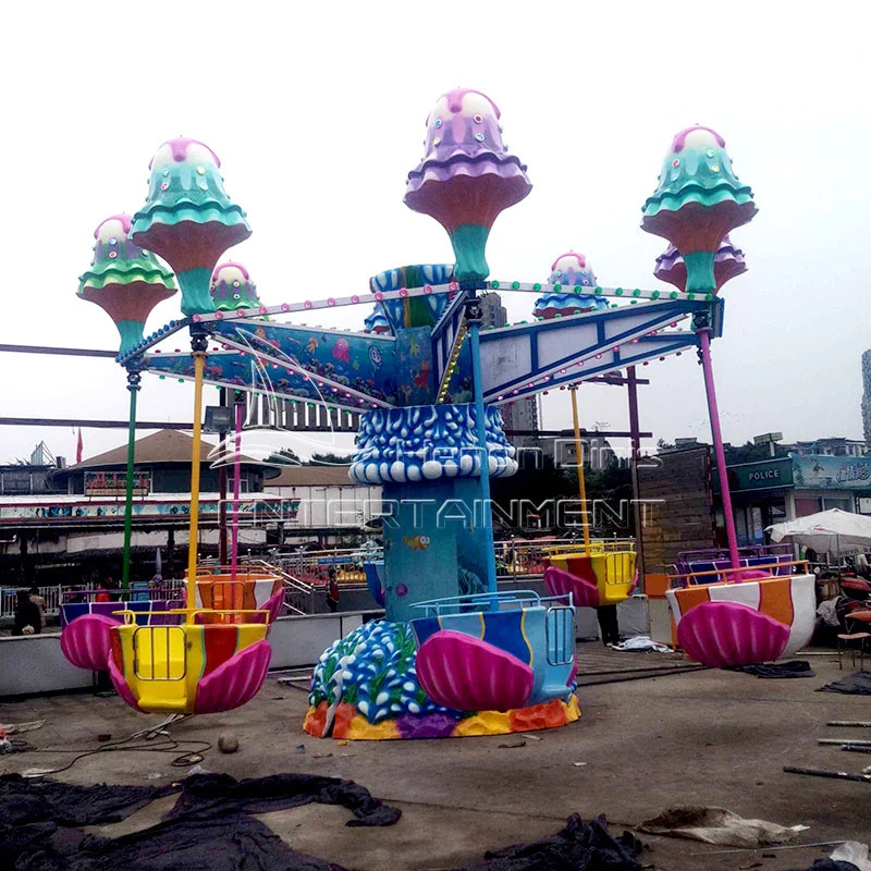 32 Seats Amusement Park Swing Ride Playground Shake Head Bee Elves Ride ...