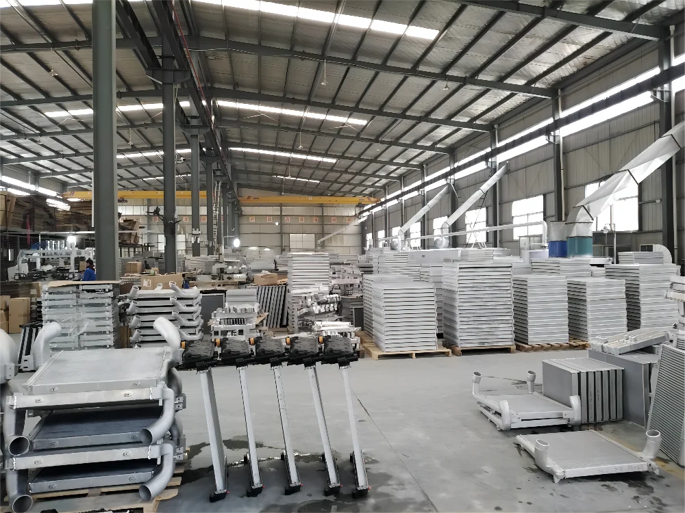 Heavy Duty Radiator Factory Produce Aluminum Truck Radiator for Mercedes Benz All Types Truck ...