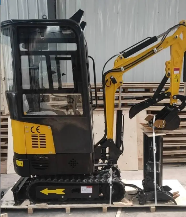 Cheap Price Chinese Mini Excavator Small Digger Crawler Excavator 1ton ...