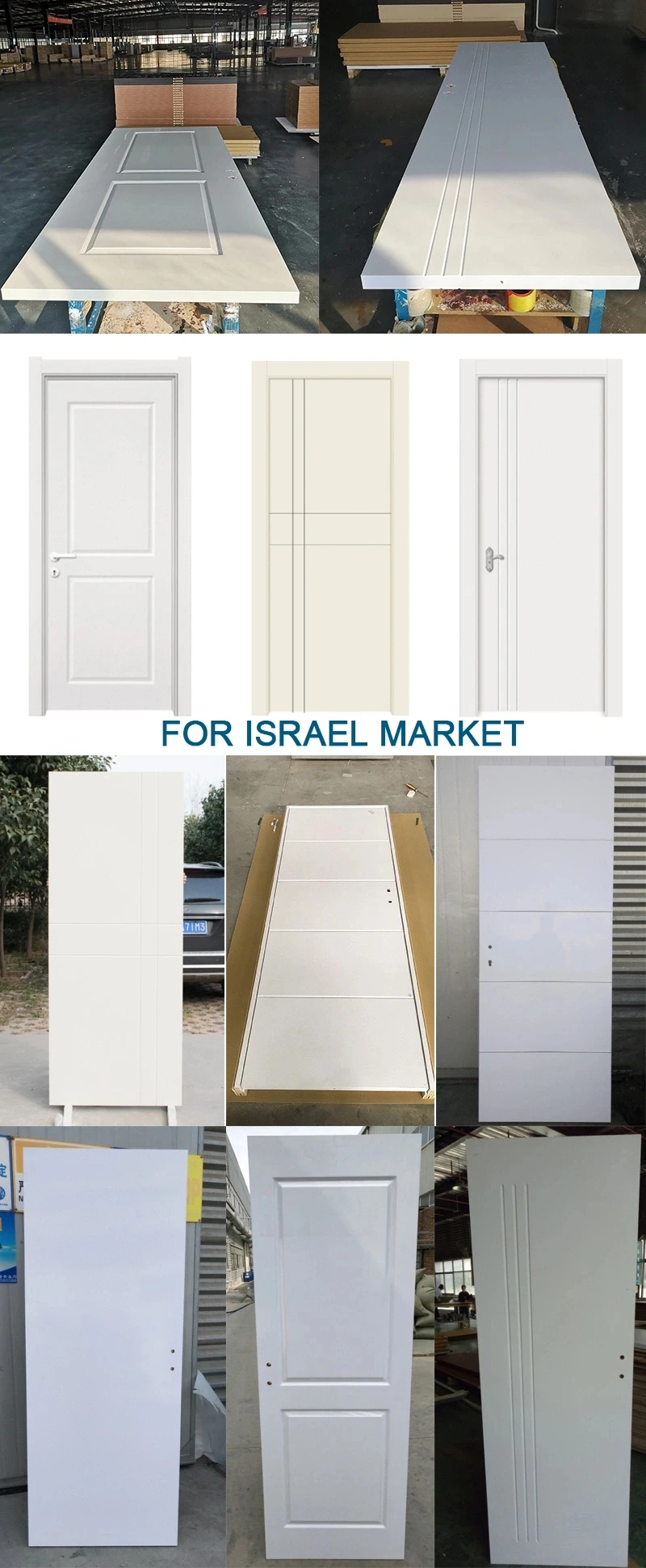 Modern Flush Wpc Doors Timber Louvers Door With Wpc Door Frame - Buy ...