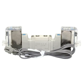 Smc Pneumatic Solenoid Valve 5 Way 3 Position Closed Center ...