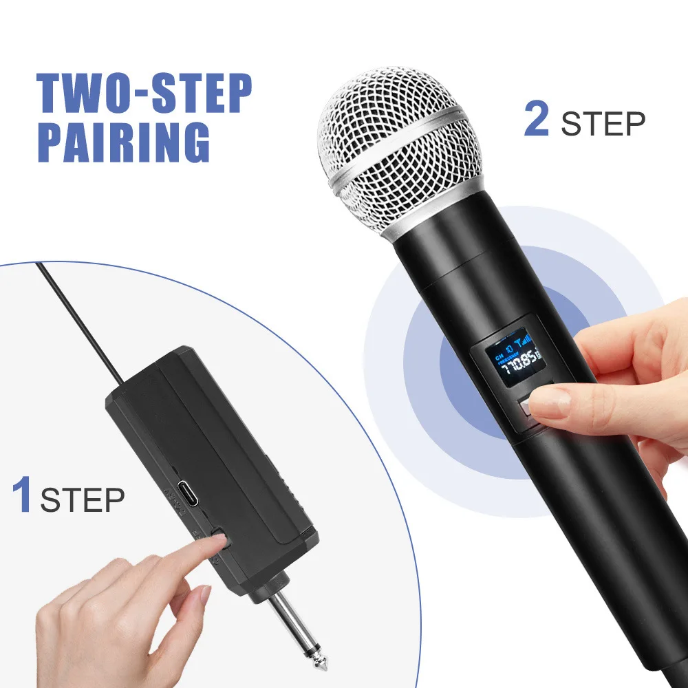 Wireless Lavalier Lapel Microphone - Portable & High Sound