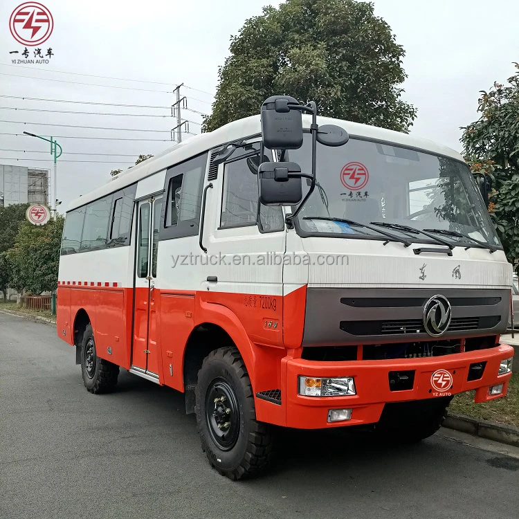 Dongfeng 4x4 Off-road Desert Coach Desert Mini Bus Project Vehicle For ...