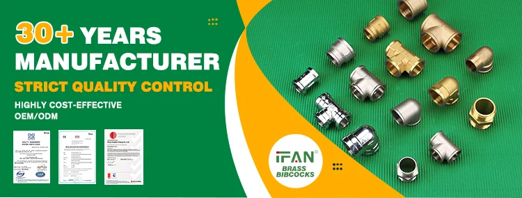 IFAN Water Use Brass Tube Fitting Plumbing Brass Accessory Copper ...