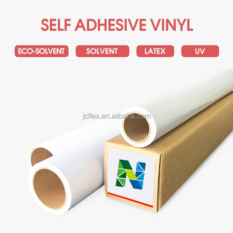 Eco-Solvent Printable Black Glue Removable Self-Adhesive PVC Car Wrap ...
