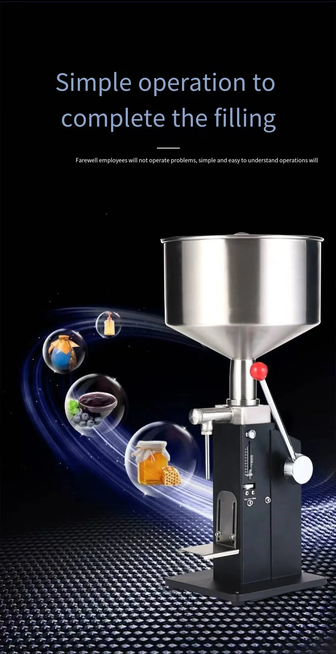 A03 Manual Filling Machine For Paste & Liquid - Oem Available