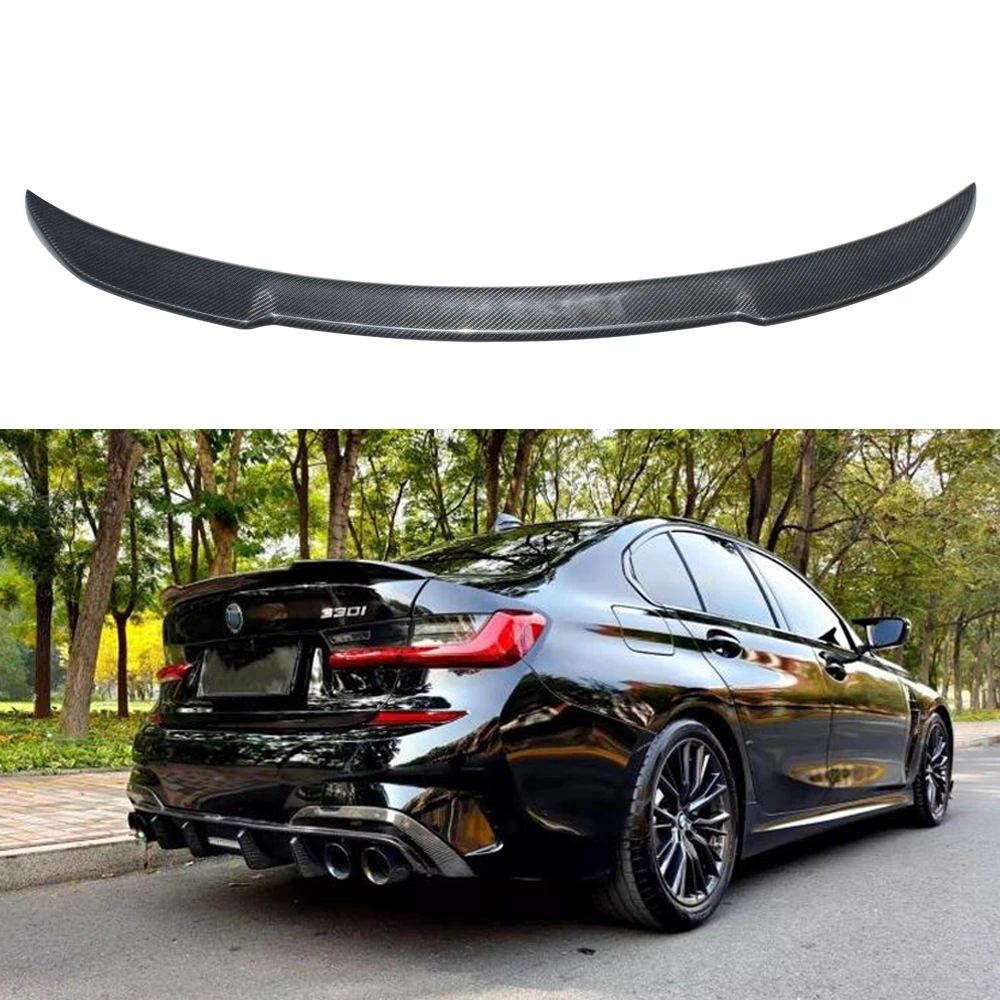 G20 CS Style Carbon Fiber Rear Spoiler Wing for BMW 3 Series G20 & M3 ...