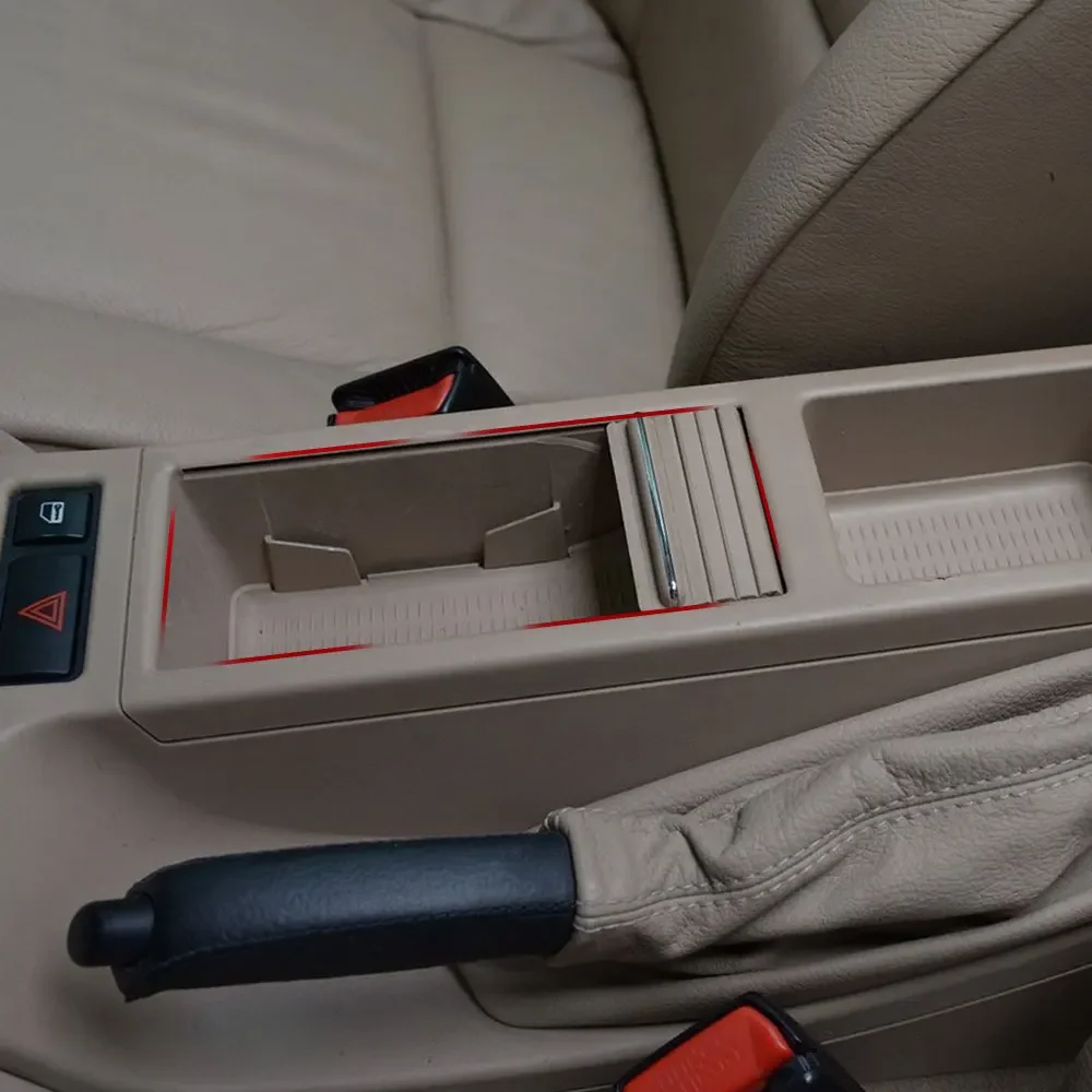 Car Central Console Roller Blind Cover Cup Holder Sliding Curtain Cover ...