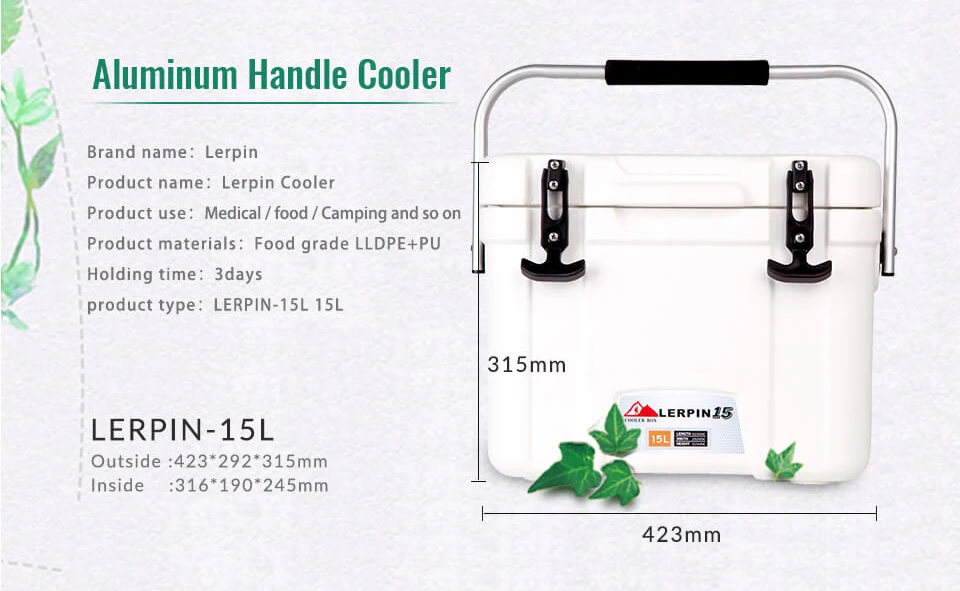 15 L Liter Outdoor Camping Customized Ice Box Polyethylene Portable ...