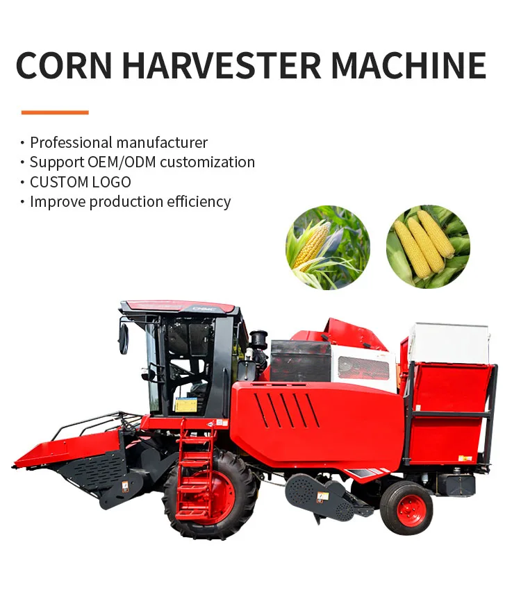 Maize Corn Harvester Machine Combine Harvester For Corn - Buy Corn ...