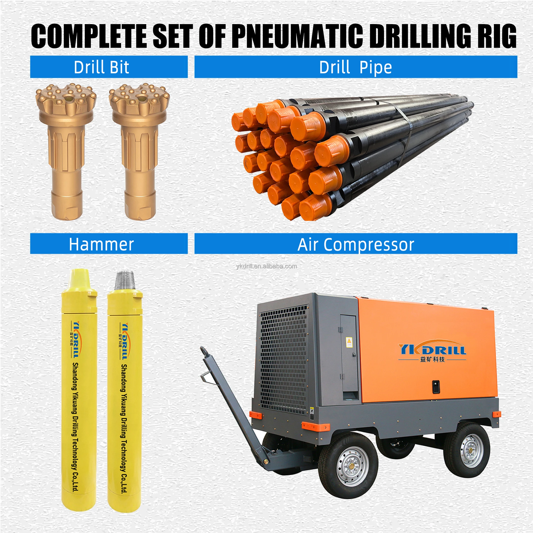 Earthquake-Proof YK-600 Stabilized Rig with Hydraulic Outriggers for ...