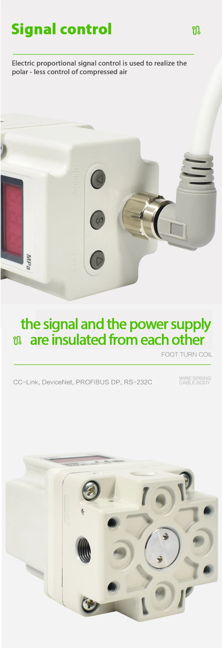 ITV Precision Electric Proportional Valve - High Quality