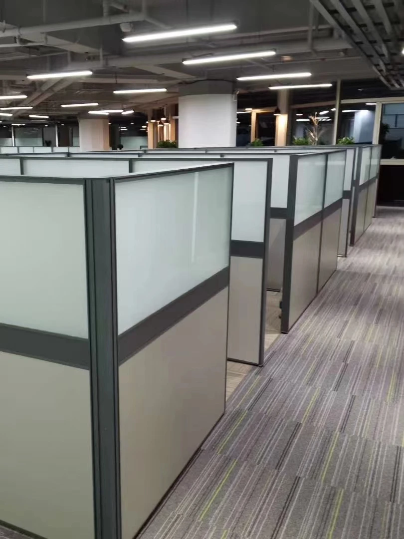 Office High Partition Screen Movable Folding Screen Office Room ...