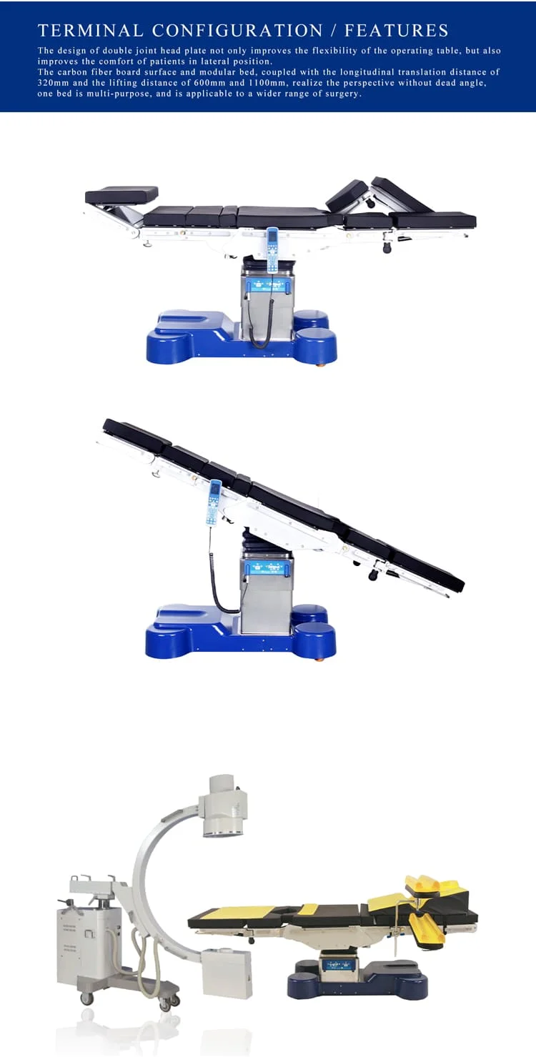 Medical Equipment Table Theatre Bed Hospital Surgical Operating Table ...