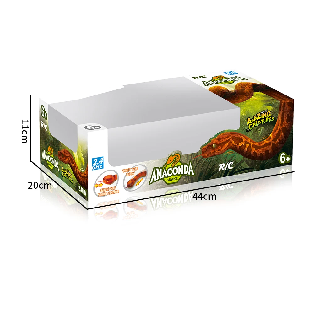 Wholesale 2.4g Infrared Lifelike Anaconda Twist Moving Toys Rc Snake ...